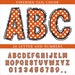 Polka Dot Doodle Alpha PNG, SVG, PDF, Dotted Font, Customization ...