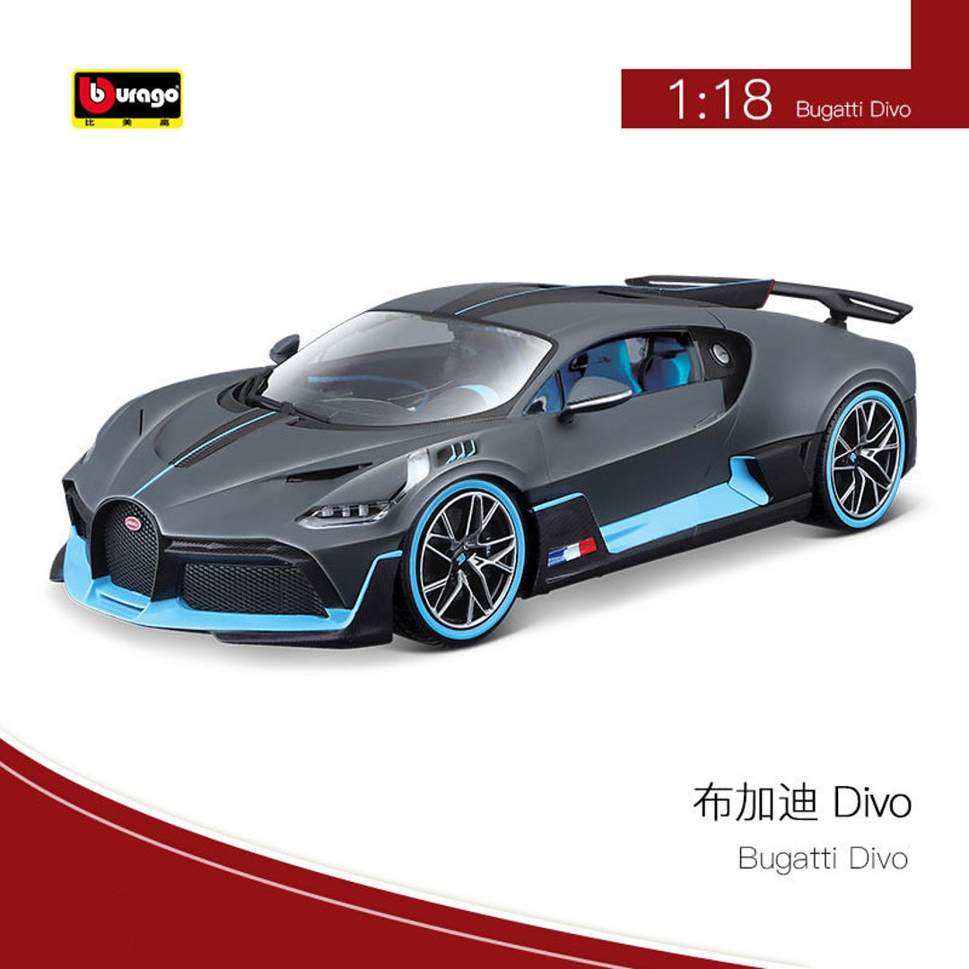 1:18 Bugatti Divo Simulation Alloy Car Model Collectible Toy for Car ...