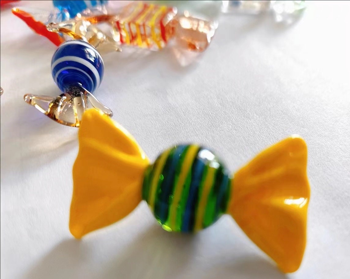 Handmade Glass Candies,set of 6,12 or 24 Candies,handblown Glass ...