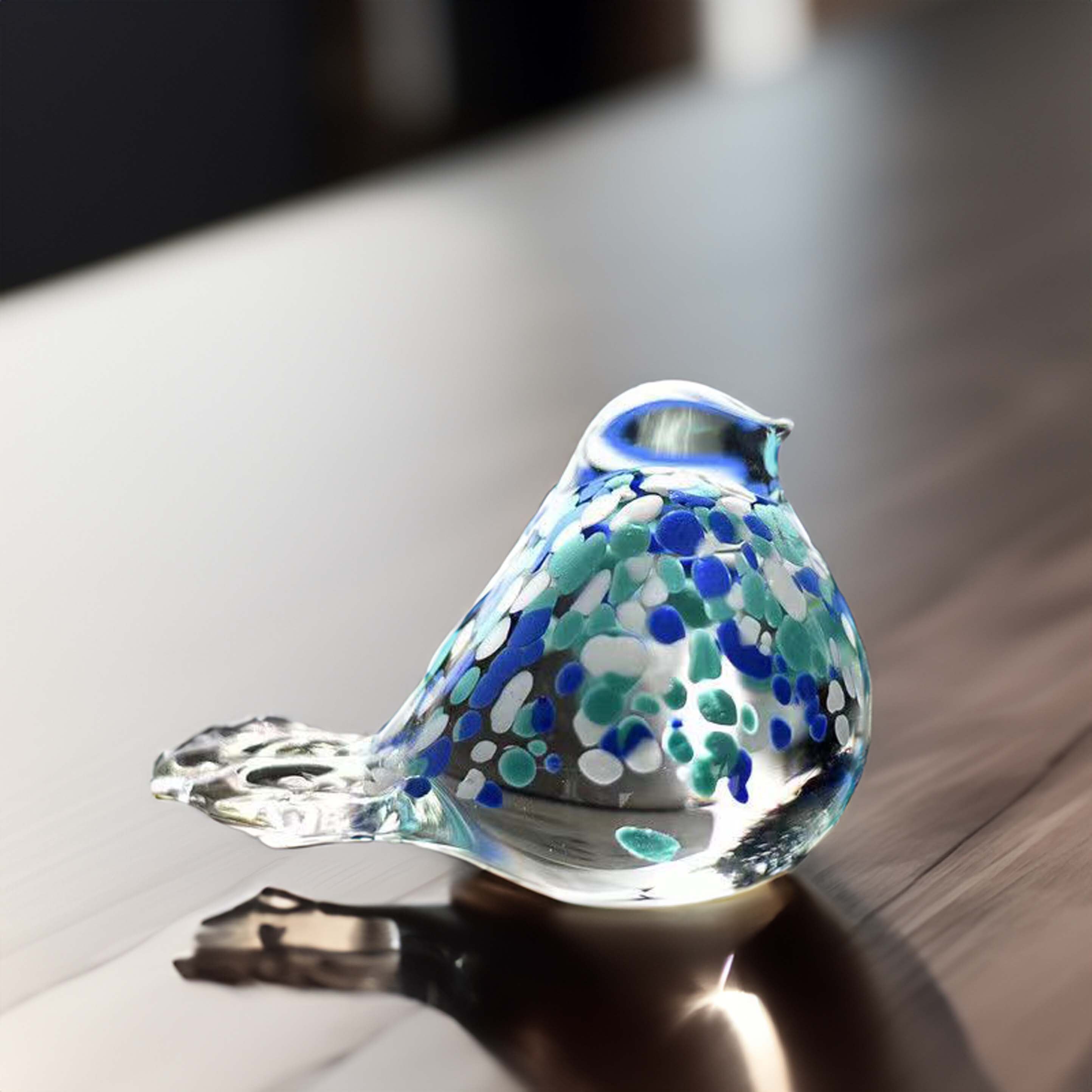 Small Glass Bird Figurines, Glass Bird, Hand Blown Art Glass,glass Bird ...