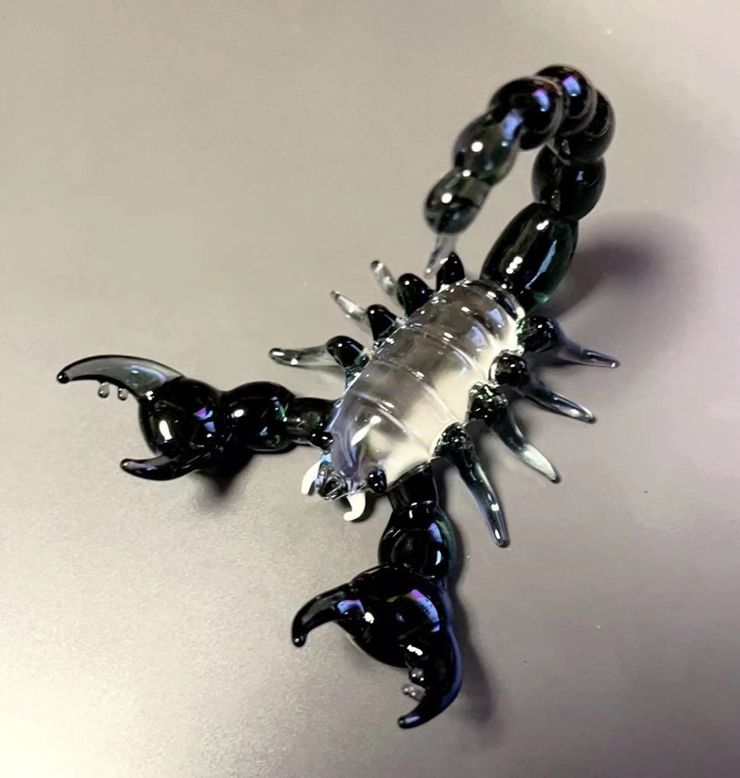 Glass Scorpion Figurines, Glass Scorpion , Hand Blown Art Glass,glass ...