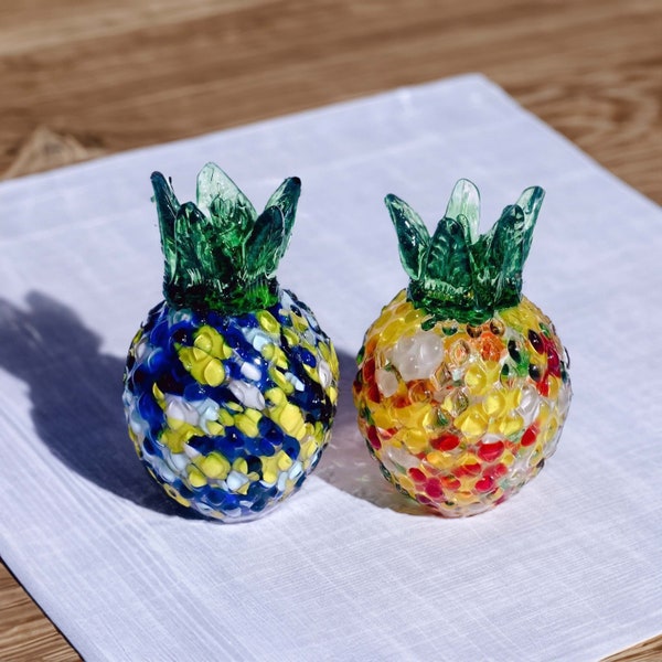 Glass Pineapple - Etsy