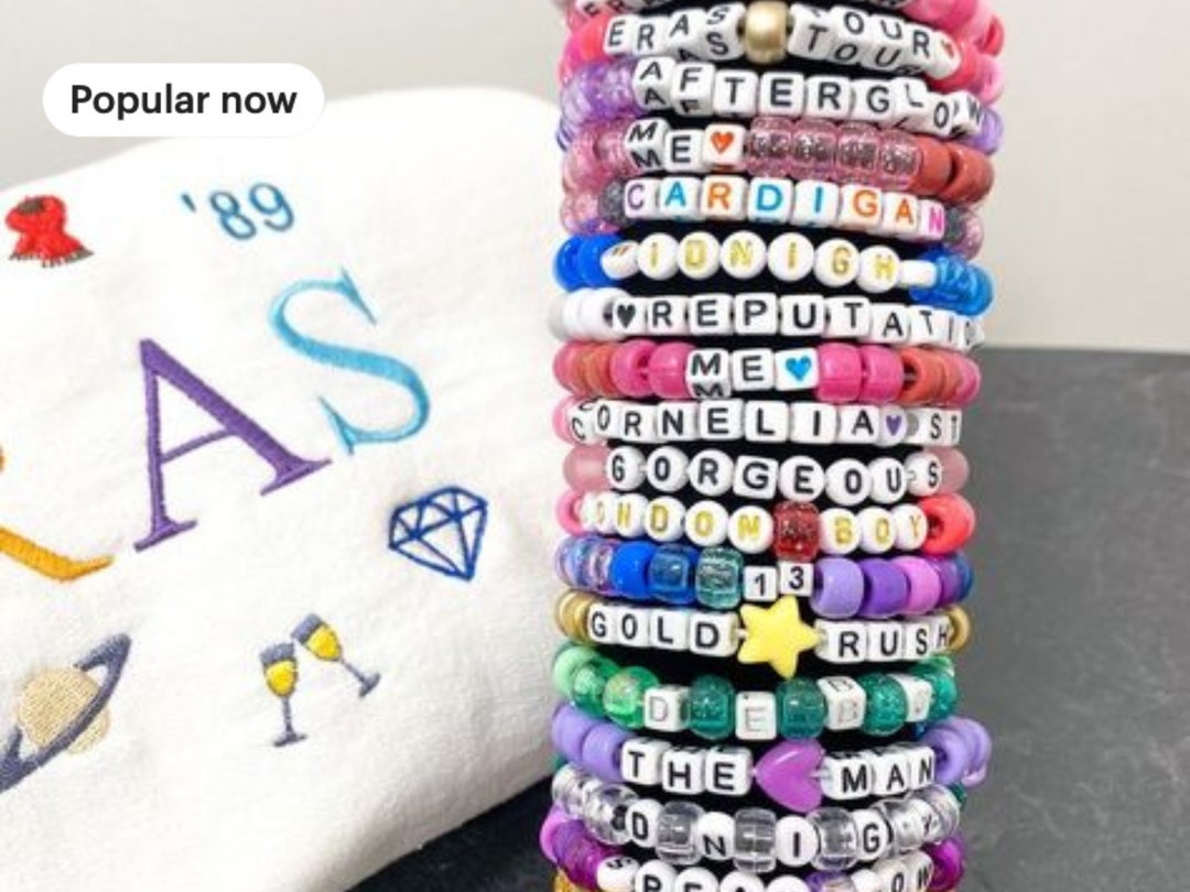 Taylor Swift Friendship Bracelets Taylor Swifts Era Tour - Etsy