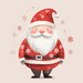 Scandi Santa Claus PNG Clipart Bundle | Festive Holiday Graphics - Etsy