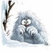 Funny & Expressive Abominable Snowman Clipart Bundle | 11 High Quality ...