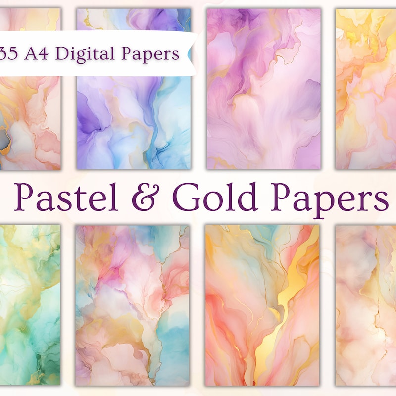 Marble Wall Paper - Etsy