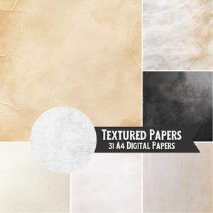 Realistic Paper Texture Backgrounds | Printable Artistic Papers for ...