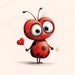 Cute Love Bug PNG Clipart Bundle | Transparent Backgrounds | Commercial ...