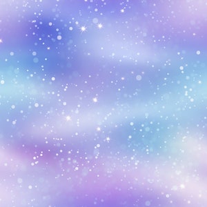 Purple and Blue Aurora Sky Digital Paper Pack | High Quality 300 DPI ...