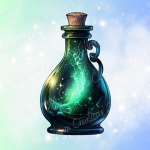 Magical Potions 15 PNG Clipart Bundle | Transparent Backgrounds ...