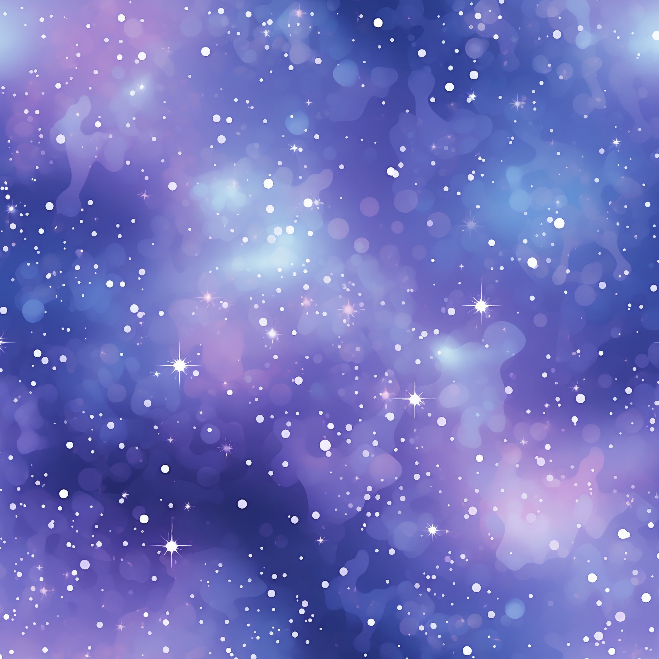 Purple and Blue Aurora Sky Digital Paper Pack | High Quality 300 DPI ...