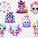 Kawaii Pastel Halloween Clipart Bundle | Set of 20 High Quality PNG ...