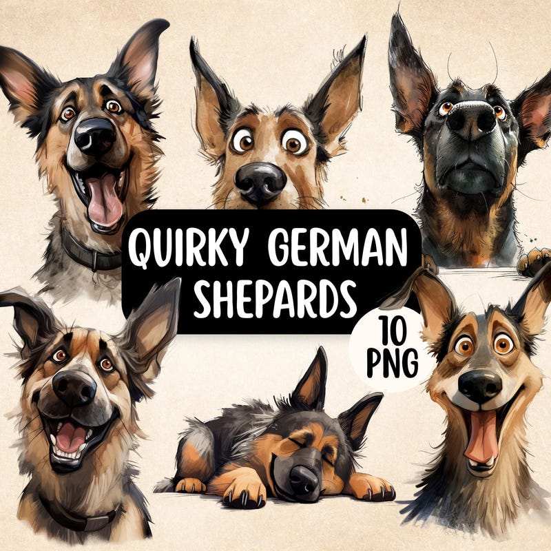 Funny German Cartoon - Etsy