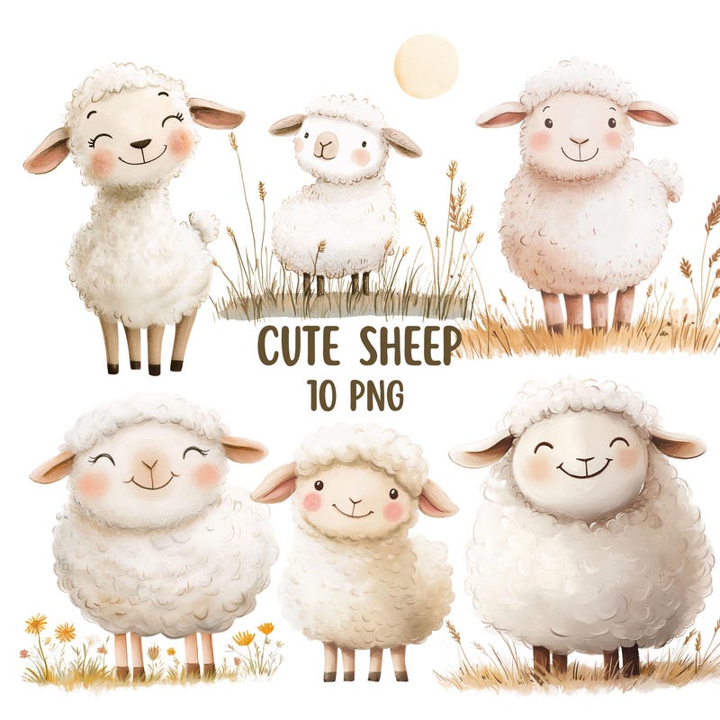Little Cute Lamb - Etsy Hong Kong