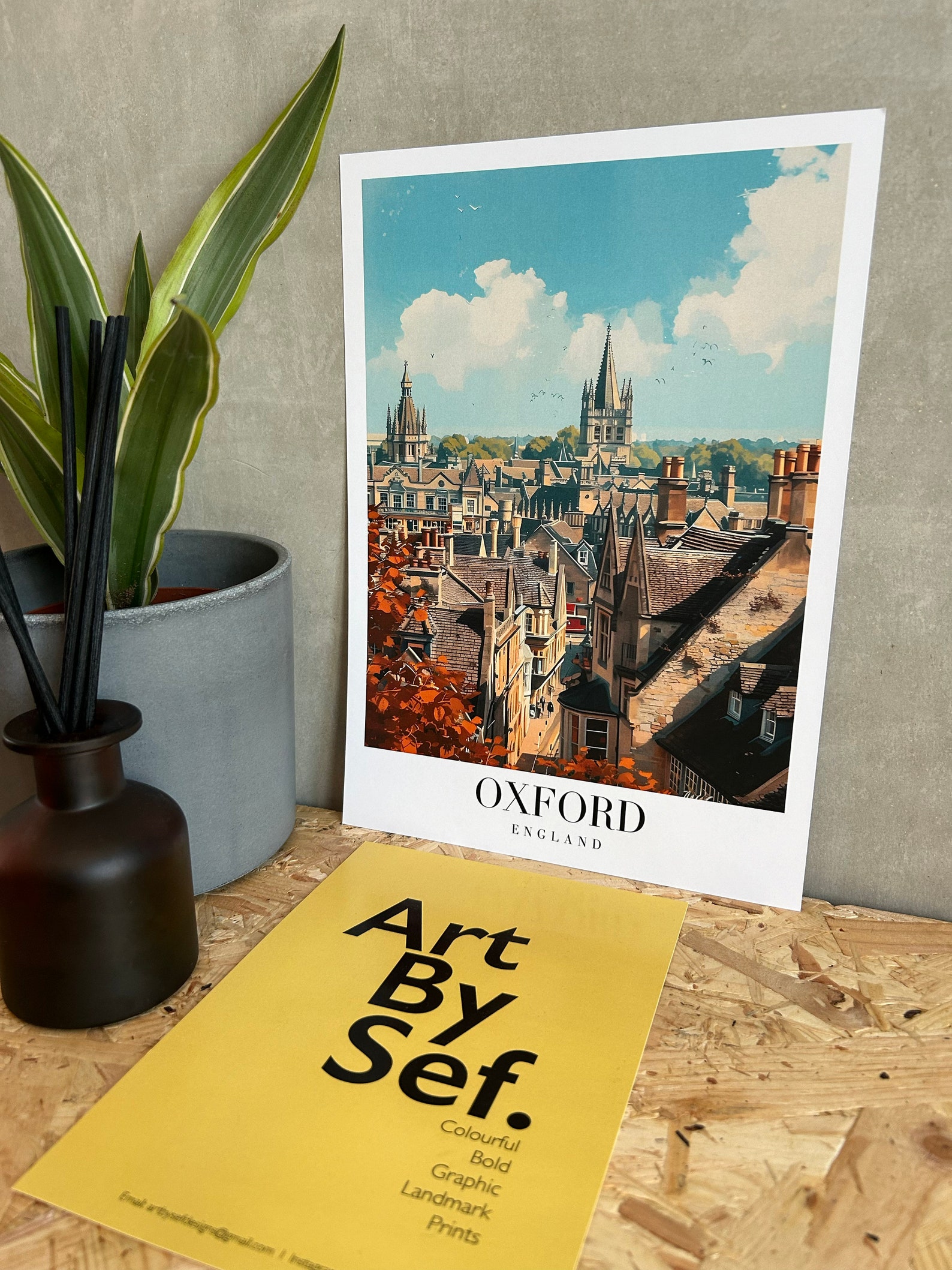 Oxford Travel Art - England - Oxford University -graduation - Wall Art ...