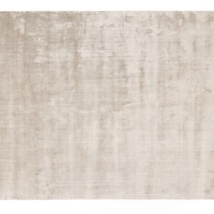 Solid Plain Broadway Beige Handloom Handmade 100% Viscose in a Thick ...