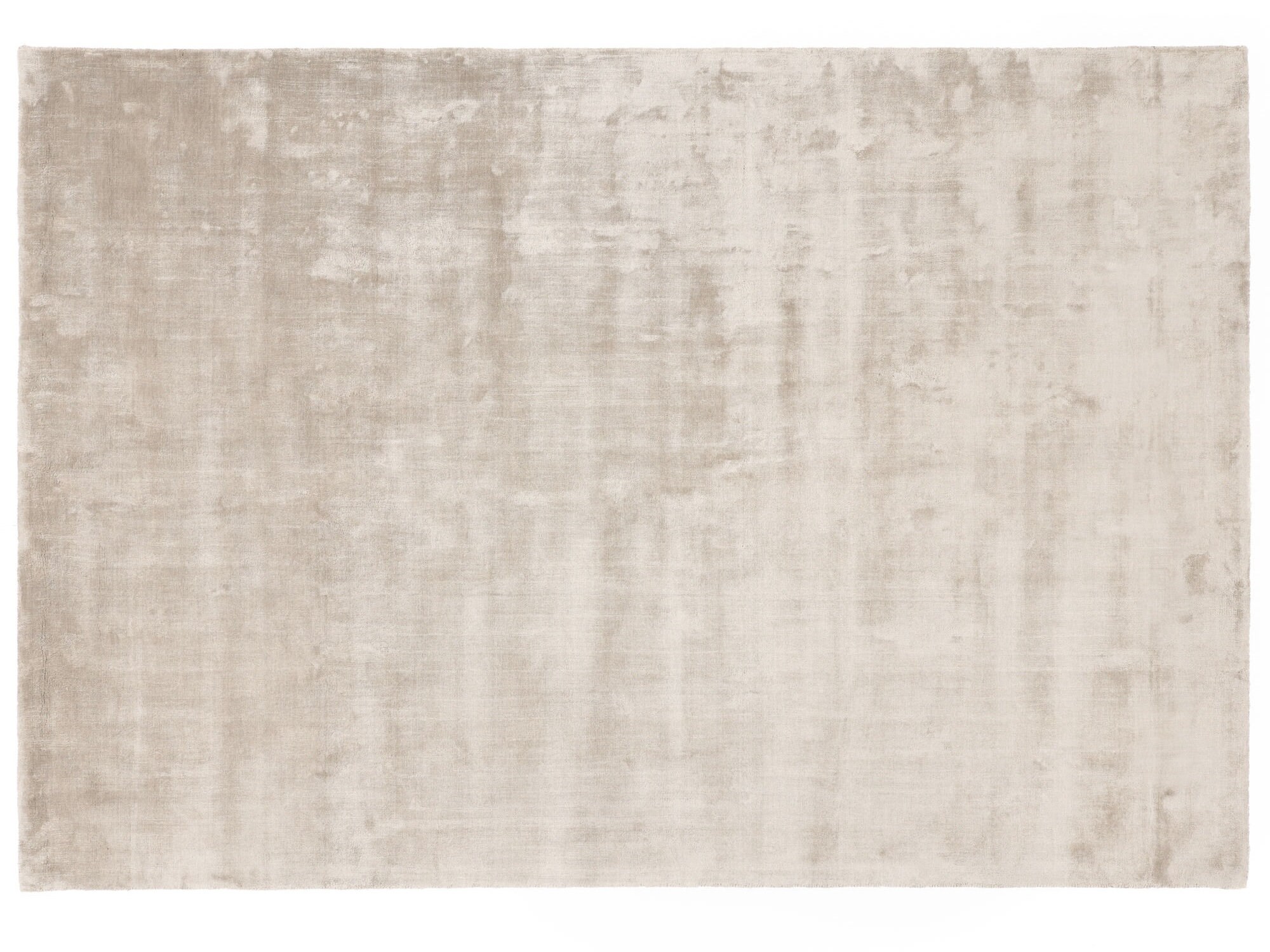 Solid Plain Broadway Beige Handloom Handmade 100% Viscose in a Thick ...