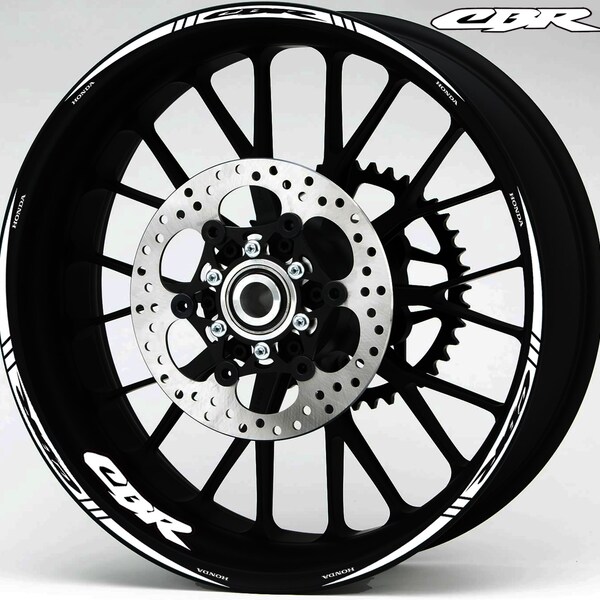 Motorcycle Wheel Decals - Etsy