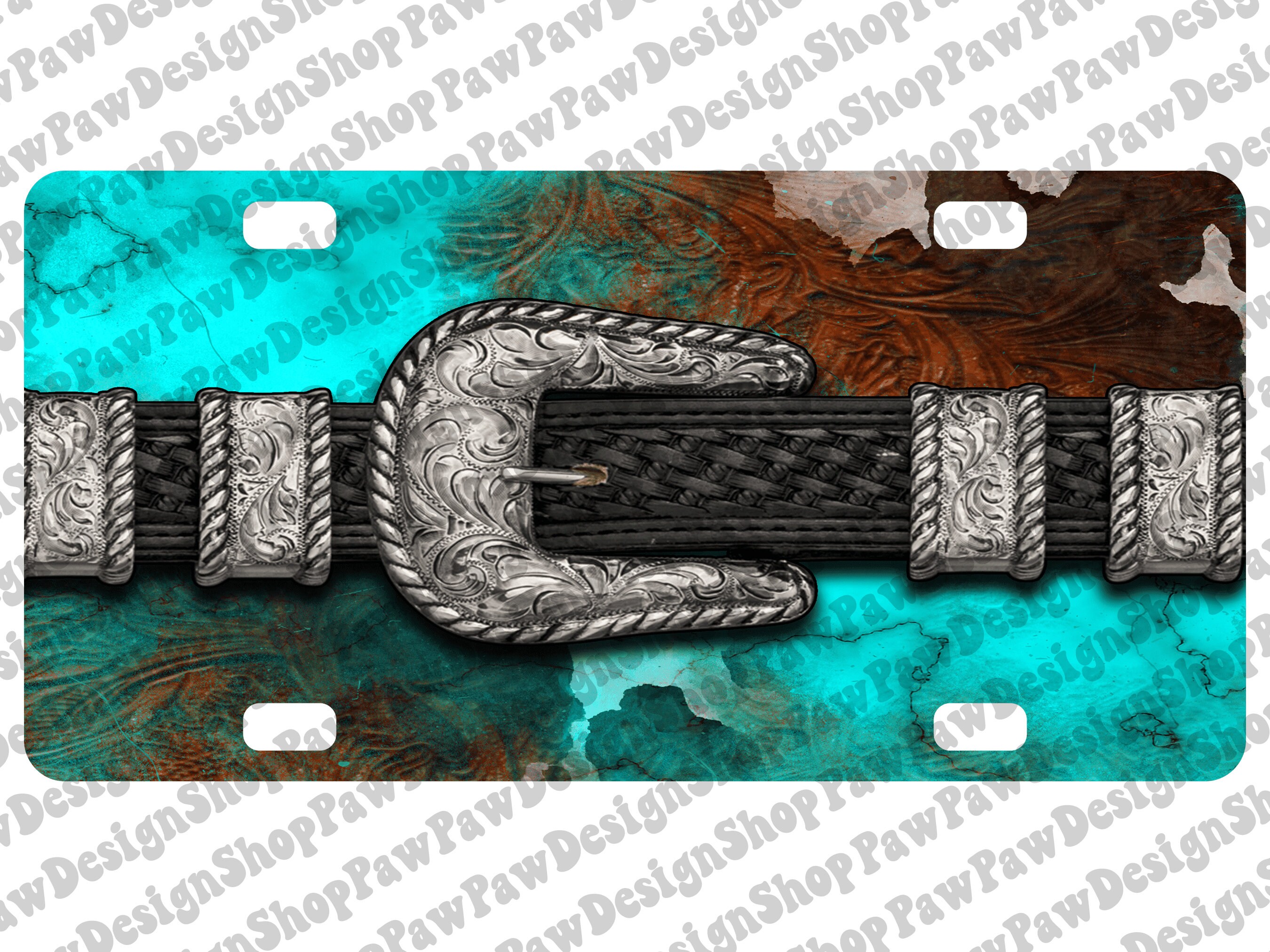 Cowboy License Plate Png, Cowboy Belt Png, Western License Plate Png ...