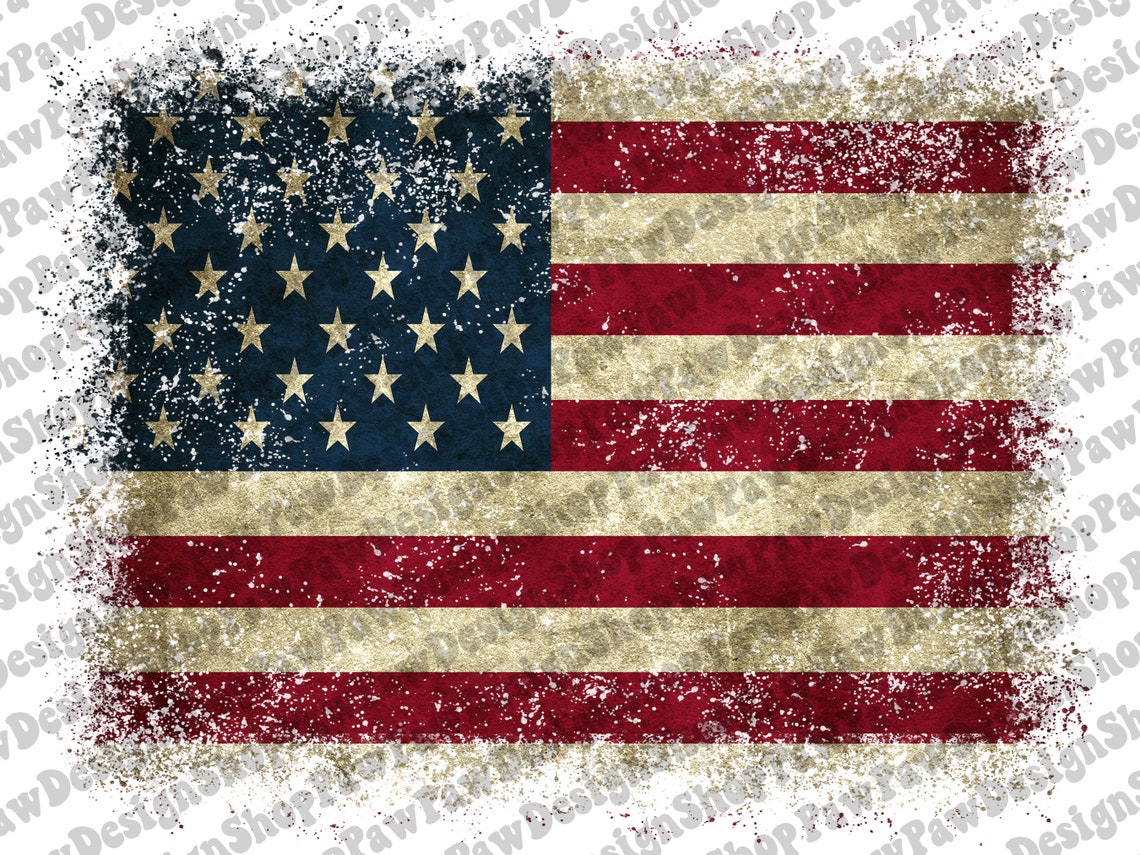 Distressed American Flag Background Png, American Flag Png, Usa ...