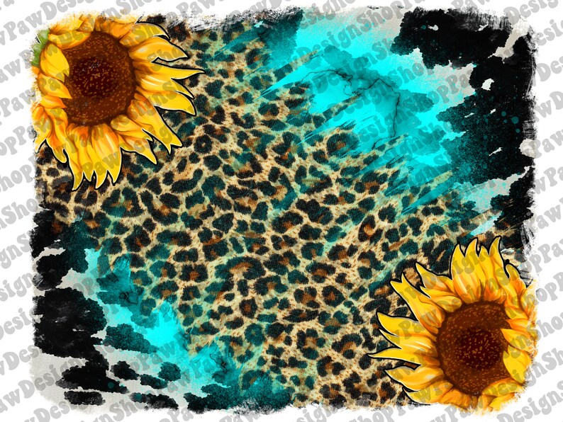 Leopard Cowhide Background Png, Distressed Leopard Background Png ...