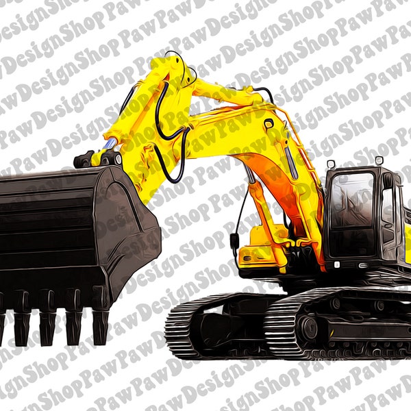 Excavator Bucket Svg - Etsy