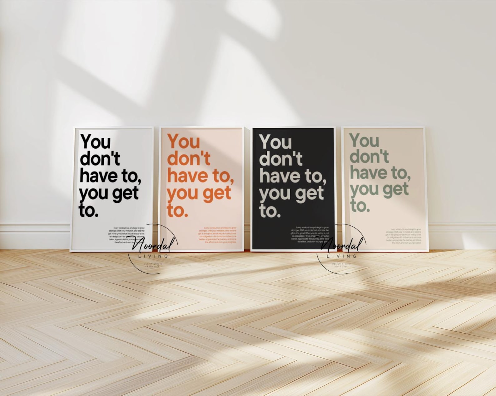 Gym Decor You Don't Have to You Get to | Different Colors | Gym Wall ...