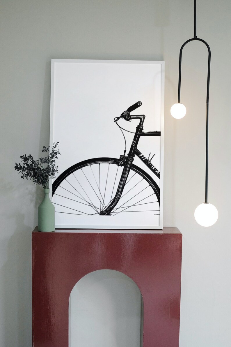 Poster Bike Printable Bike Cycle Poster Digital Download Home Decor ...
