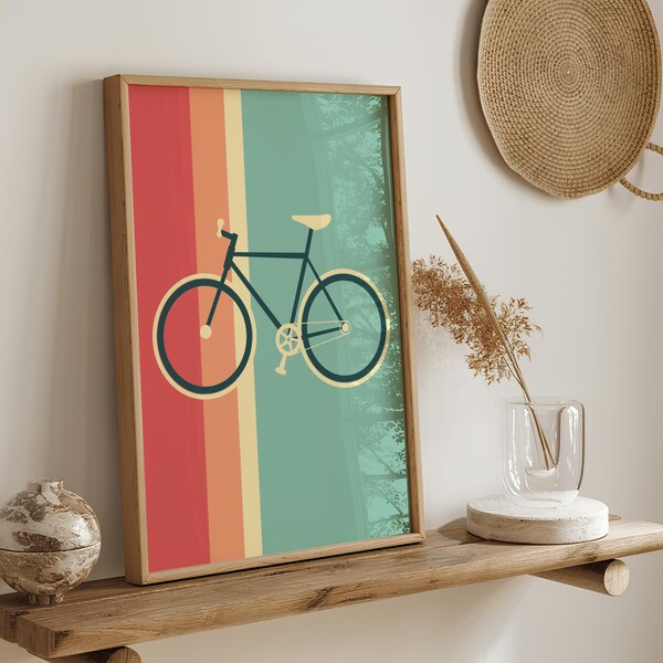 Bike Poster - Etsy