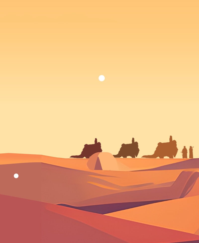 Tatooine Star Wars Poster Tatooine Print Star Wars Fan - Etsy