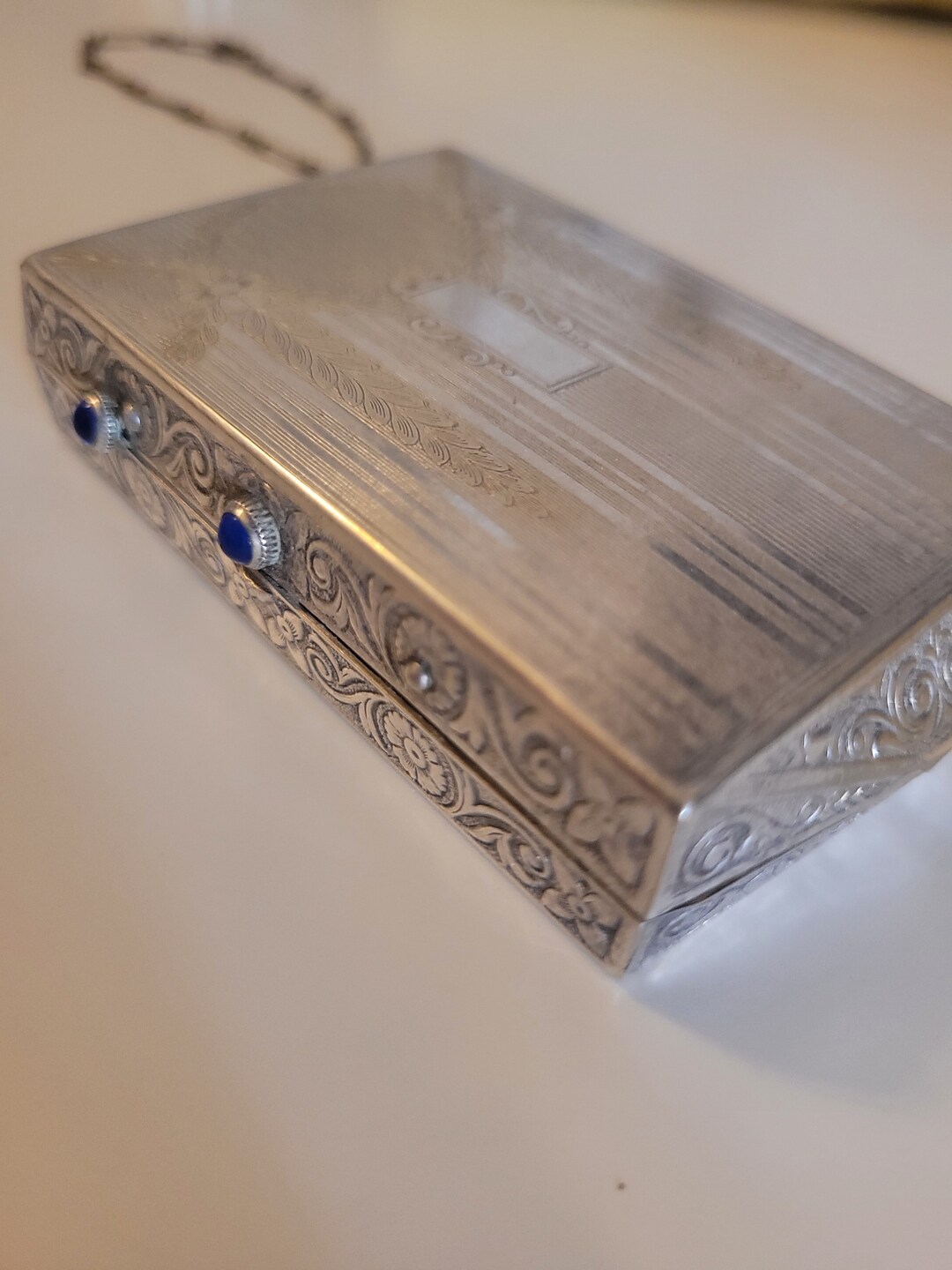 Edwardian Silver Dance Purse - 1920's Glamour Makeup Compact - Etsy