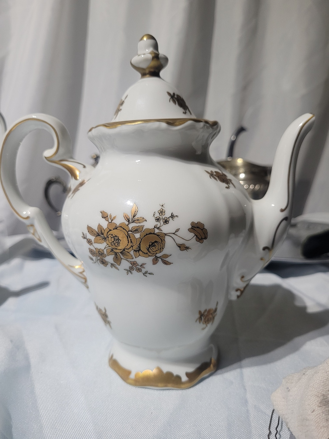 Weimar "katharina" Porcelain Tea Pot - German Heritage Collection - Etsy