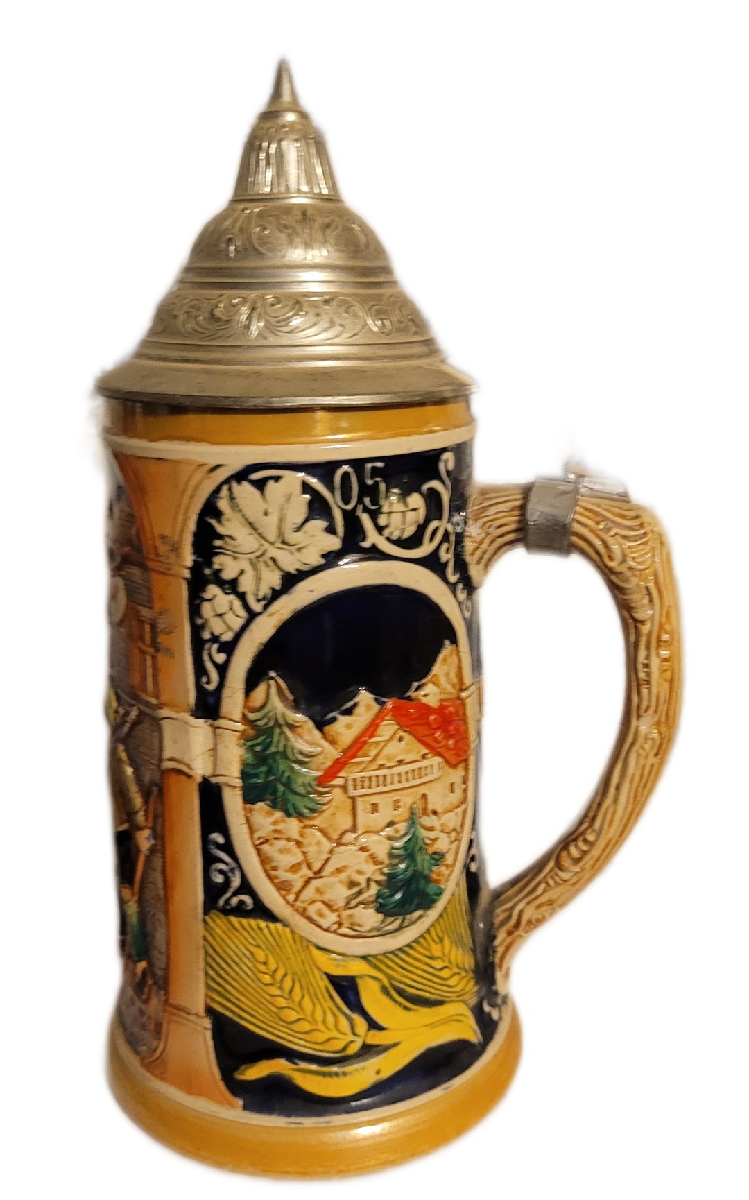 West German Stein, Vintage Beer Ceramics - Etsy