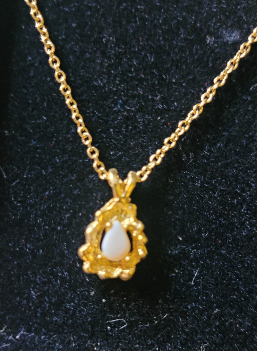 Ronte of Beverly Hills Opal Necklace - Etsy