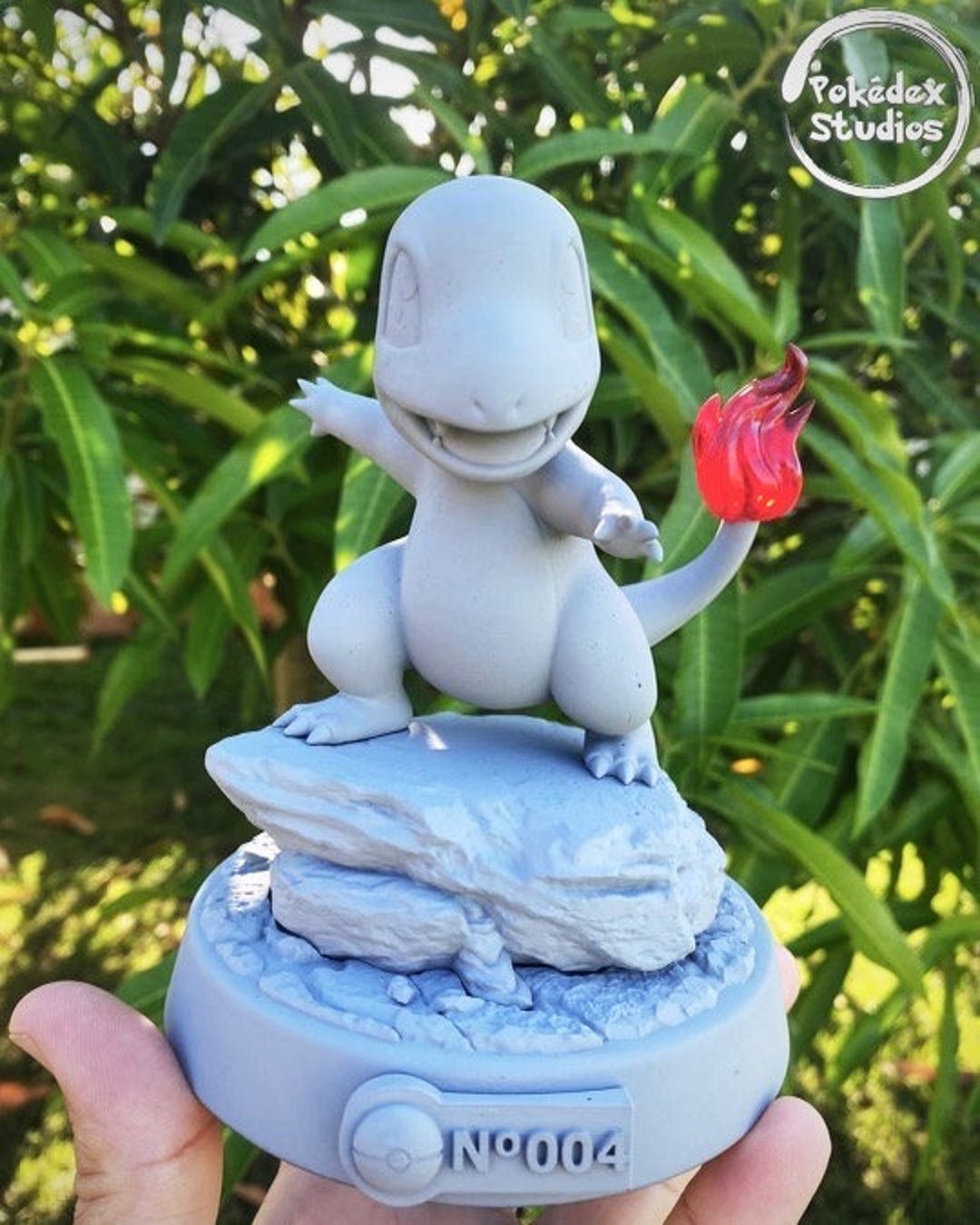 Charmander 004 1/10 Scale Pokemon Resin Model Kit - Etsy