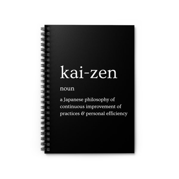 Kaizen Journal - Etsy