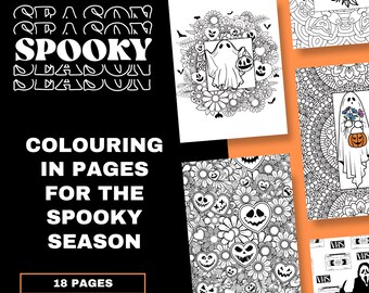 Charmed Book of Shadows Colouring in Pages - Etsy