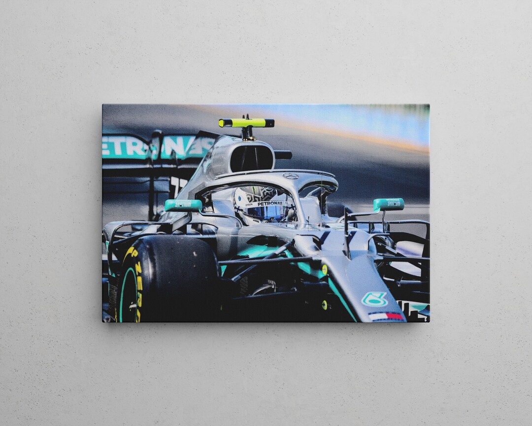 Lewis Hamilton Mural Formula 1 Photo on Canvas F1 Canvas in Various ...
