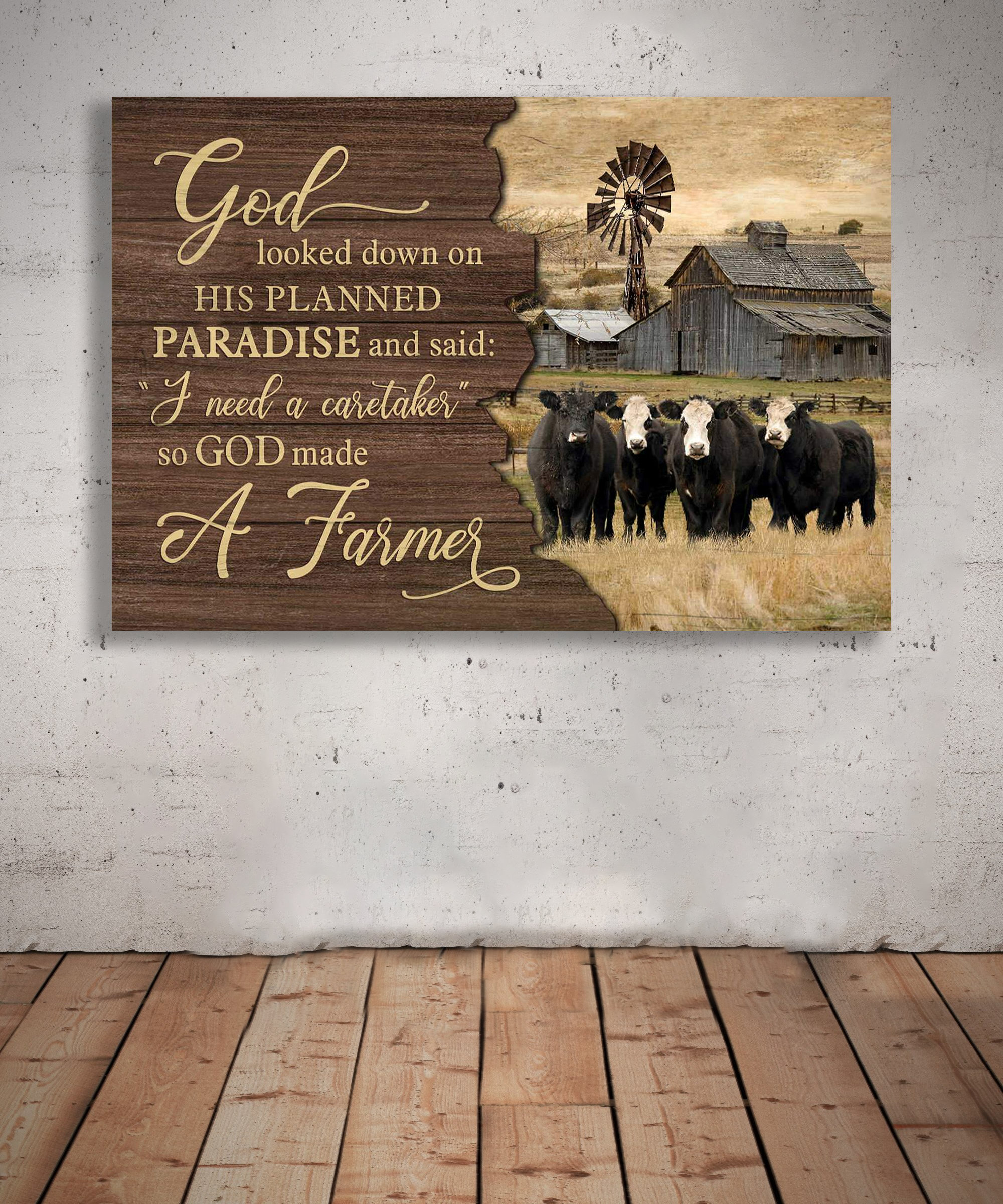 White Face Angus Cattle - God Looked Down on His Planned Paradise ...