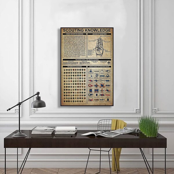 Boy Scout Wall Art - Etsy
