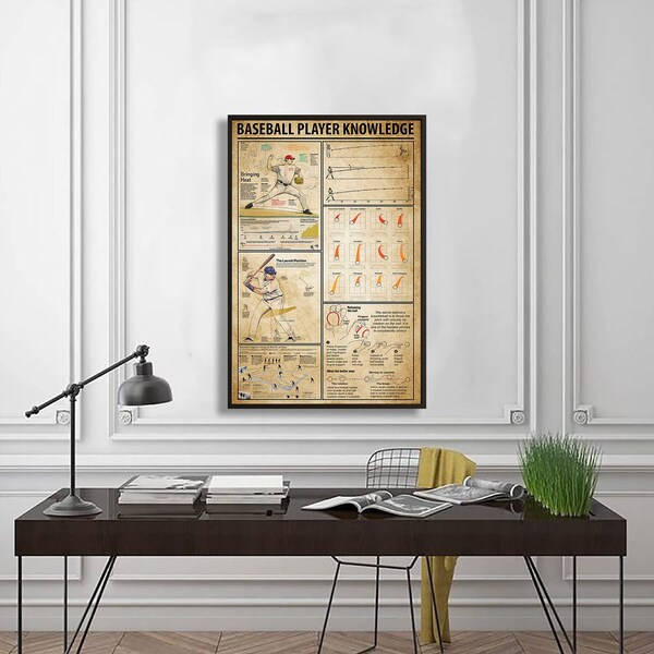 Baseball Poster - Etsy