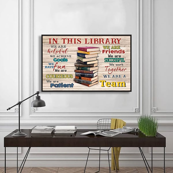 Library Decorations - Etsy