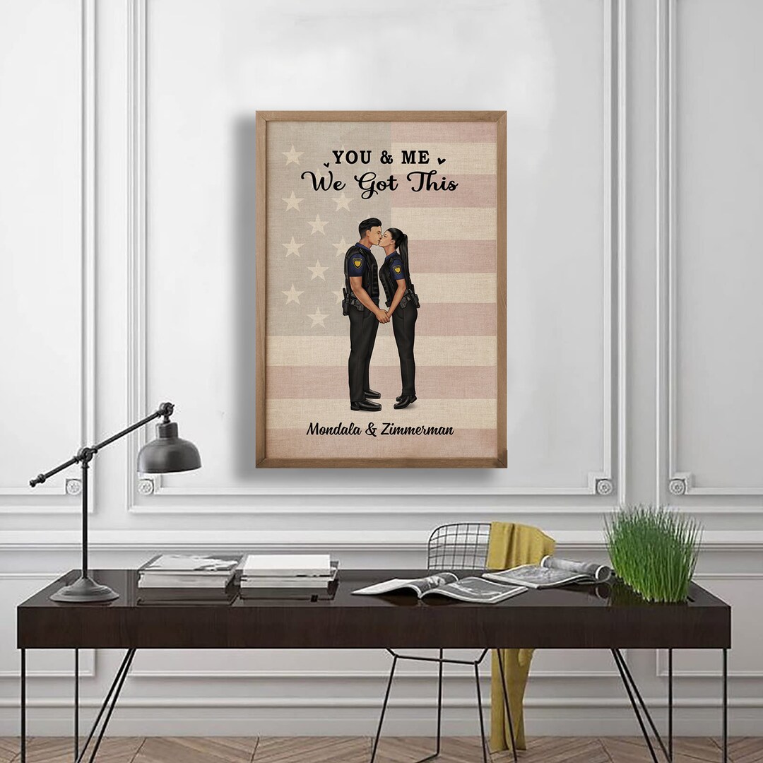 Personalized You and Me We Got This Poster, Custom Poster Name, Gift ...