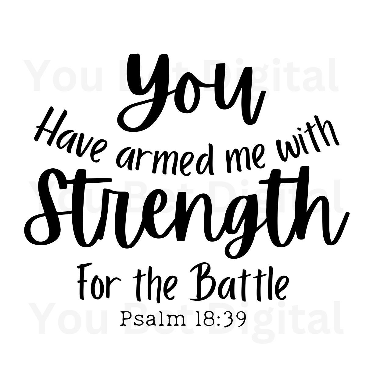 Psalm 18 Svg/ Scripture Svg / Bible Verse SVG / Cut File / Cricut ...