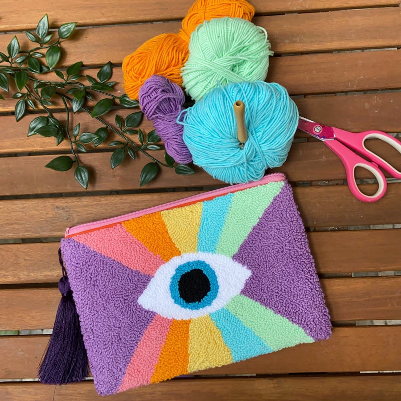 Punch Needle Bag - Etsy