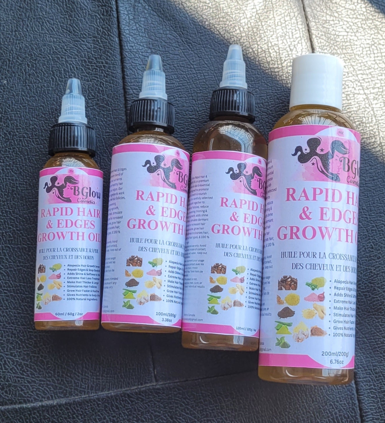 Rapid Hair and Edges Growth Oil / Extreme Hair Loss Treatment / Hair ...