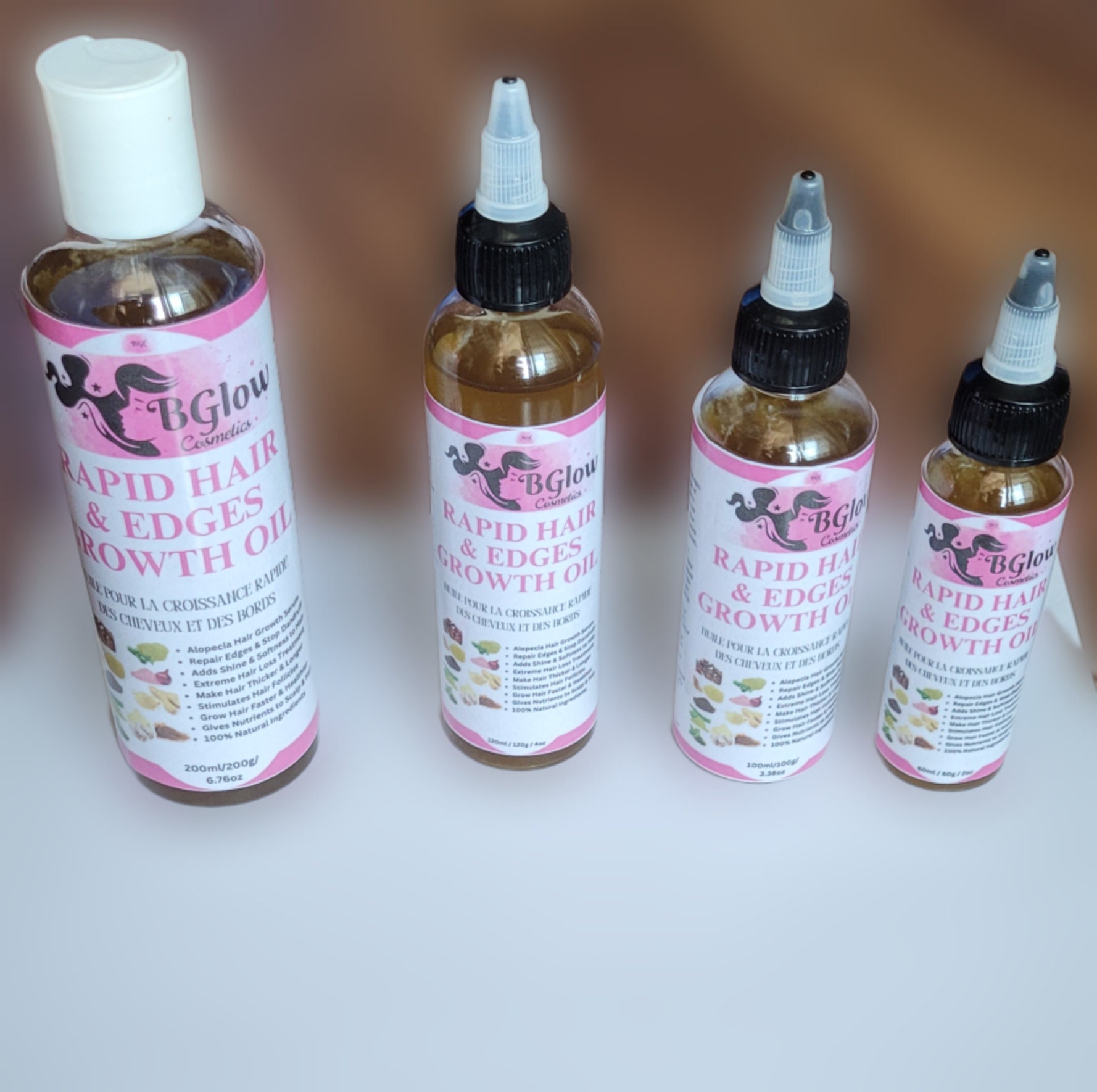Rapid Hair and Edges Growth Oil / Extreme Hair Loss Treatment / Hair ...