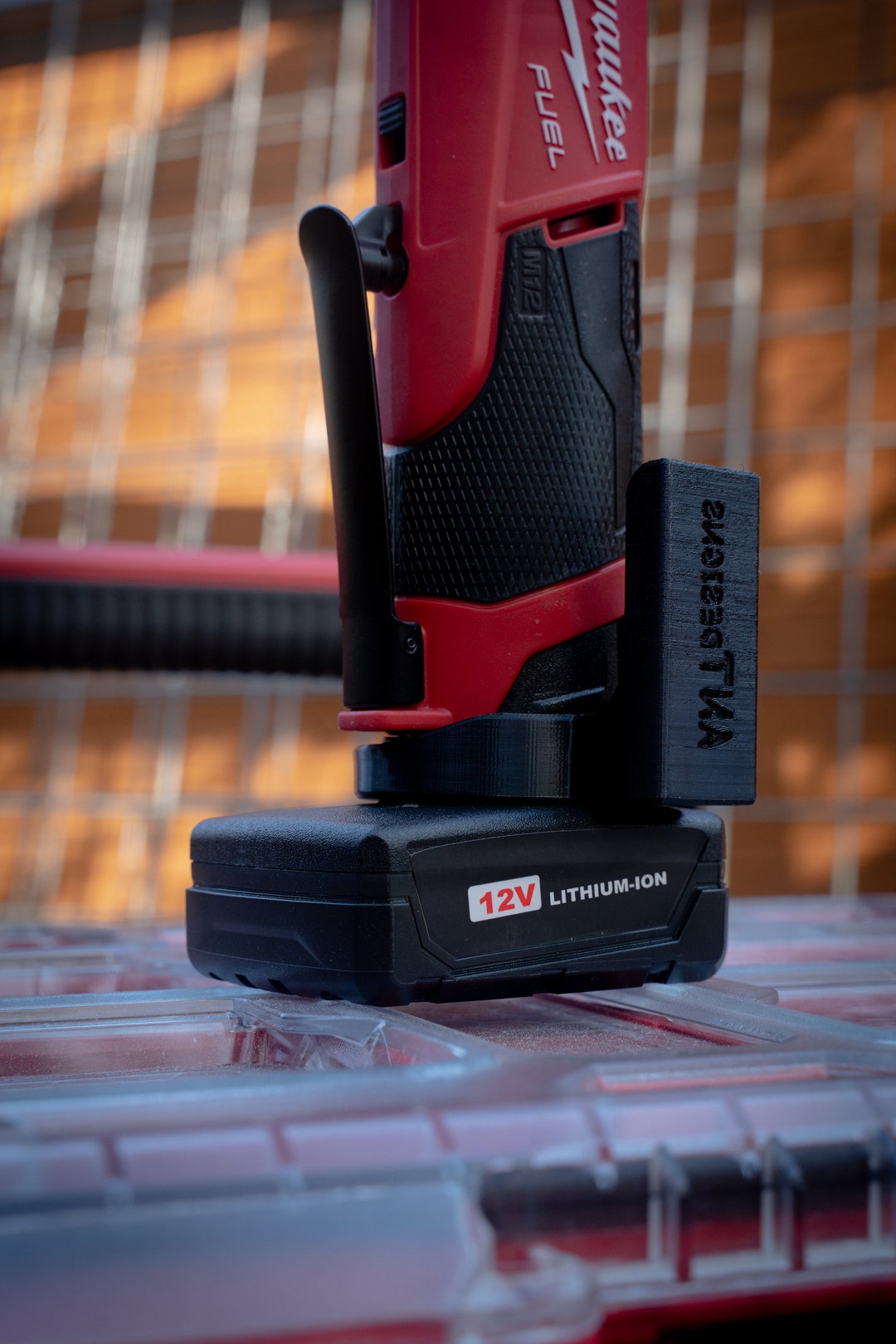 M12 4ah Belt / Tool Clip (milwaukee M12 Skin Hook) - Etsy