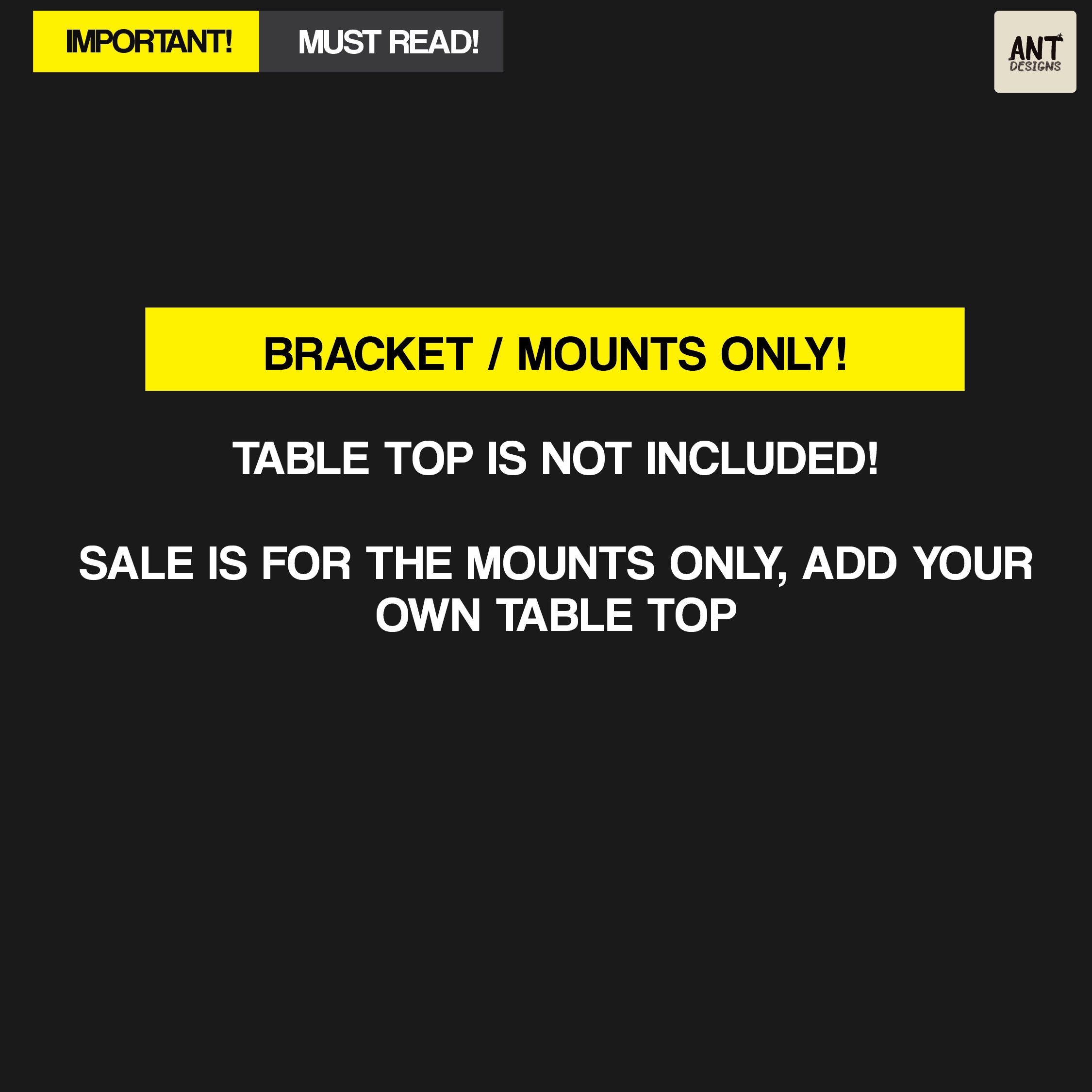 Stacktech Table (folding Bracket Kit) - Tougbuilt Stacktech MODS - Etsy