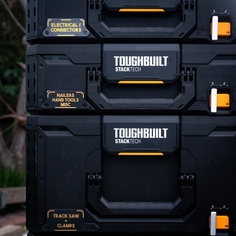 Toolbox / Organiser Labels | Custom Stacktech Labels - Etsy